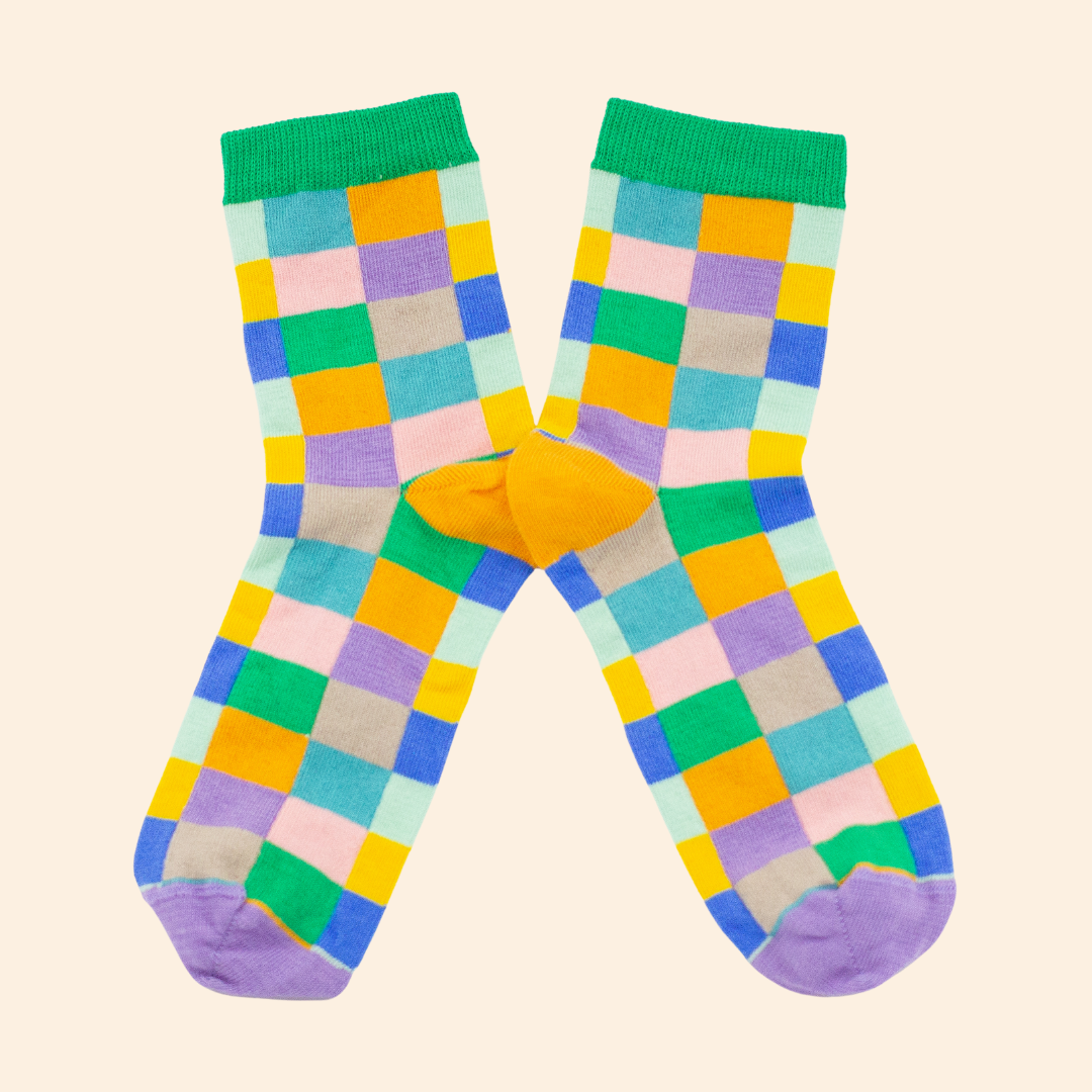 Shuh Lee Square Socks – Nimki